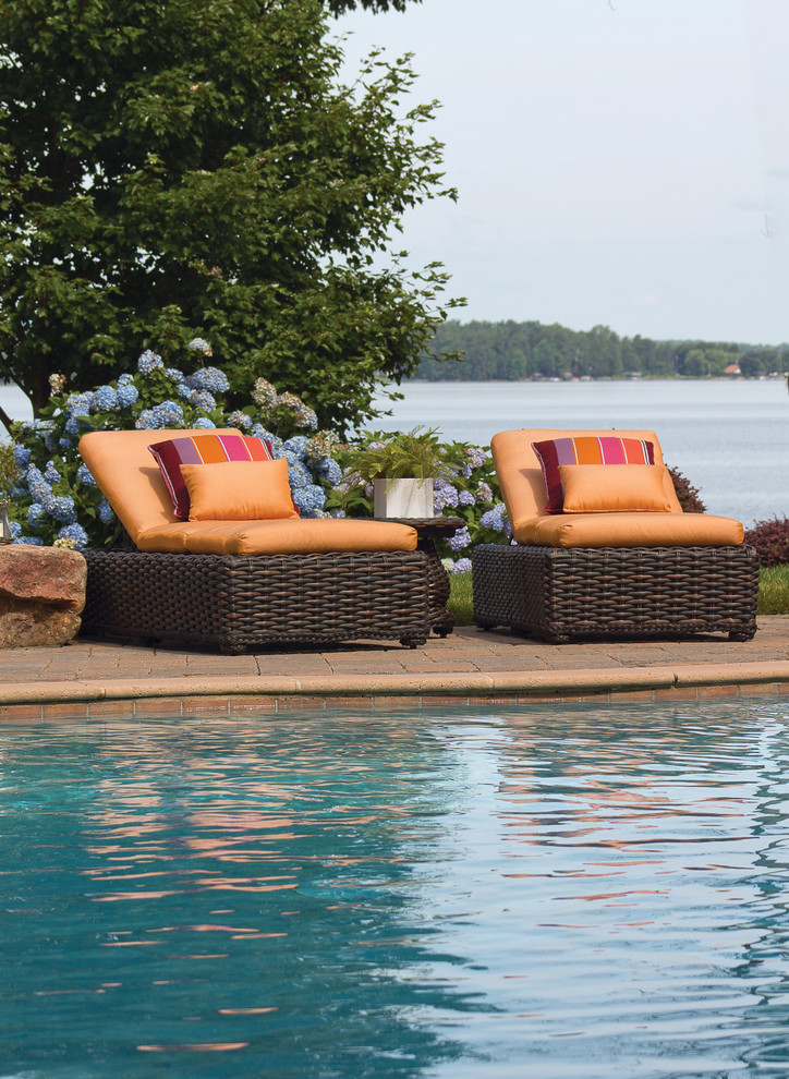 Southampton All Weather Wicker Collection - Traditional - Pool ...