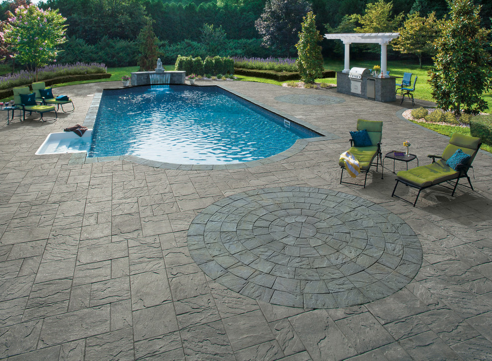 Southern New Jersey Pool Patio - Traditional - Pool - Newark - by ...