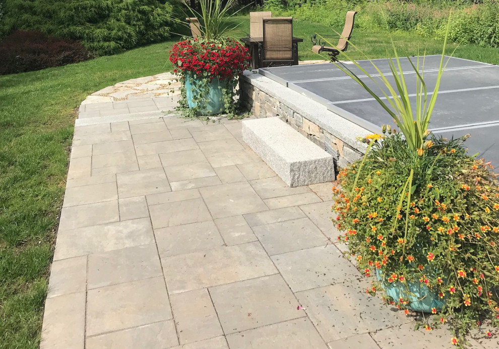 Southern NH Pool Makeover - Traditional - Pool - Boston - by Soake ...