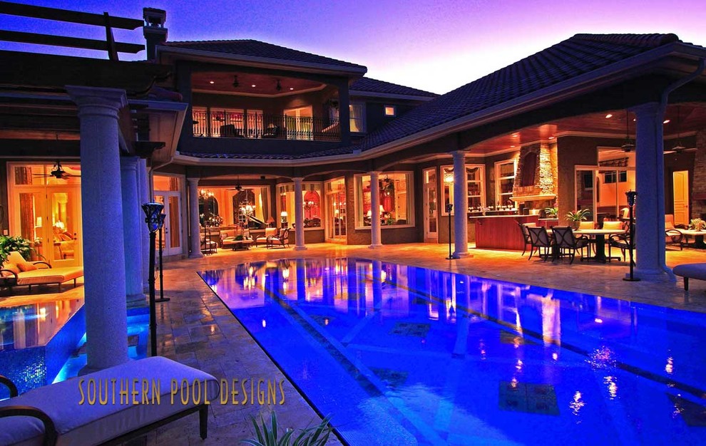 Southern Pool Designs - pool and spas - Traditional - Pool - Orlando ...