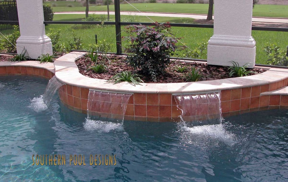 Southern Pool Designs - pool and spas - Traditional - Pool - Orlando ...