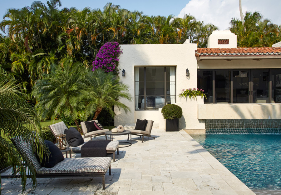Spanish Colonial Venetian Islands - Modern - Pool - Miami - by Michael ...