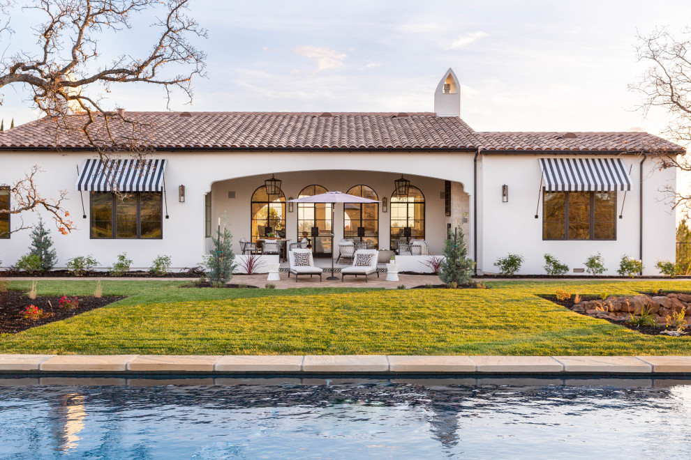 Spanish Revival - Mediterranean - Pool - Other - by Airehart ...