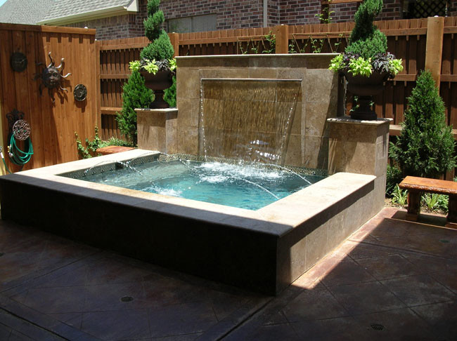 Spas - Rustic - Pool - Dallas - by Tahitian Pools, Inc. | Houzz