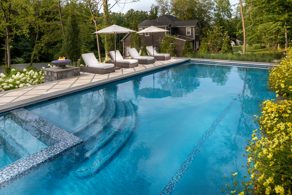 Spectacular outdoor landscaping with all the amenities - Pool - DC ...