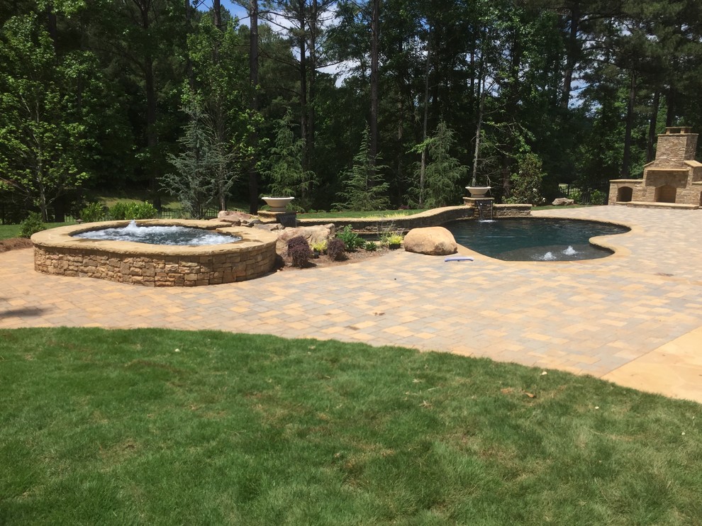 Sprayberry Pool - Traditional - Pool - Atlanta - by Catalina Pools and ...