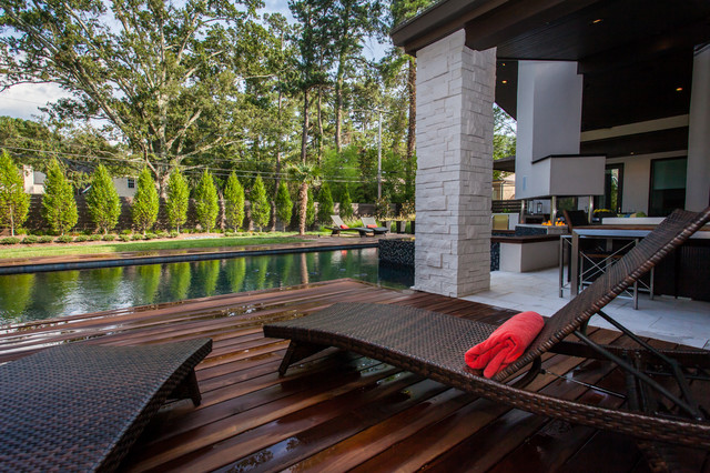 SPRINGER PLAN-3504 - Contemporary - Pool - Charlotte - by Elite Design ...