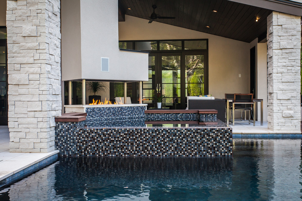 SPRINGER PLAN-3504 - Contemporary - Pool - Charlotte - by Elite Design ...