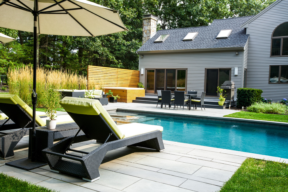 Spruce - Contemporary - Pool - Boston - by Andover Landscape Design ...