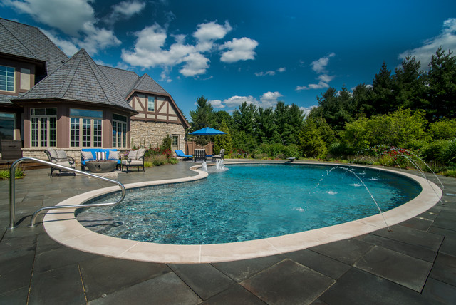 St. Charles Swimming Pool Project - Traditional - Pool - Chicago - by ...