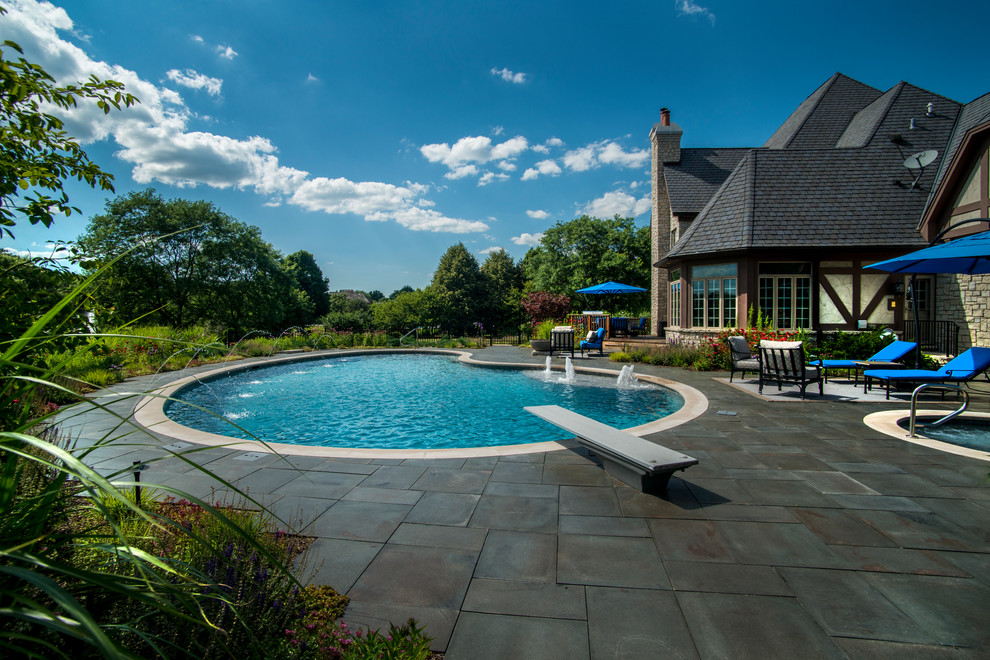 St. Charles Swimming Pool Project - Traditional - Pool - Chicago - by ...