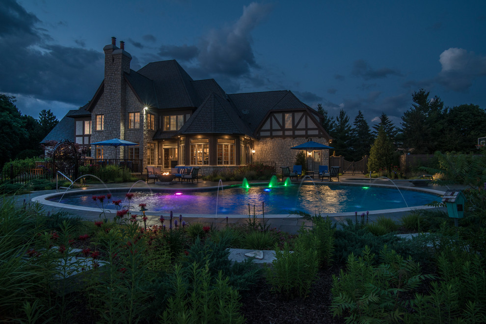 St. Charles Swimming Pool Project - Traditional - Pool - Chicago - by ...