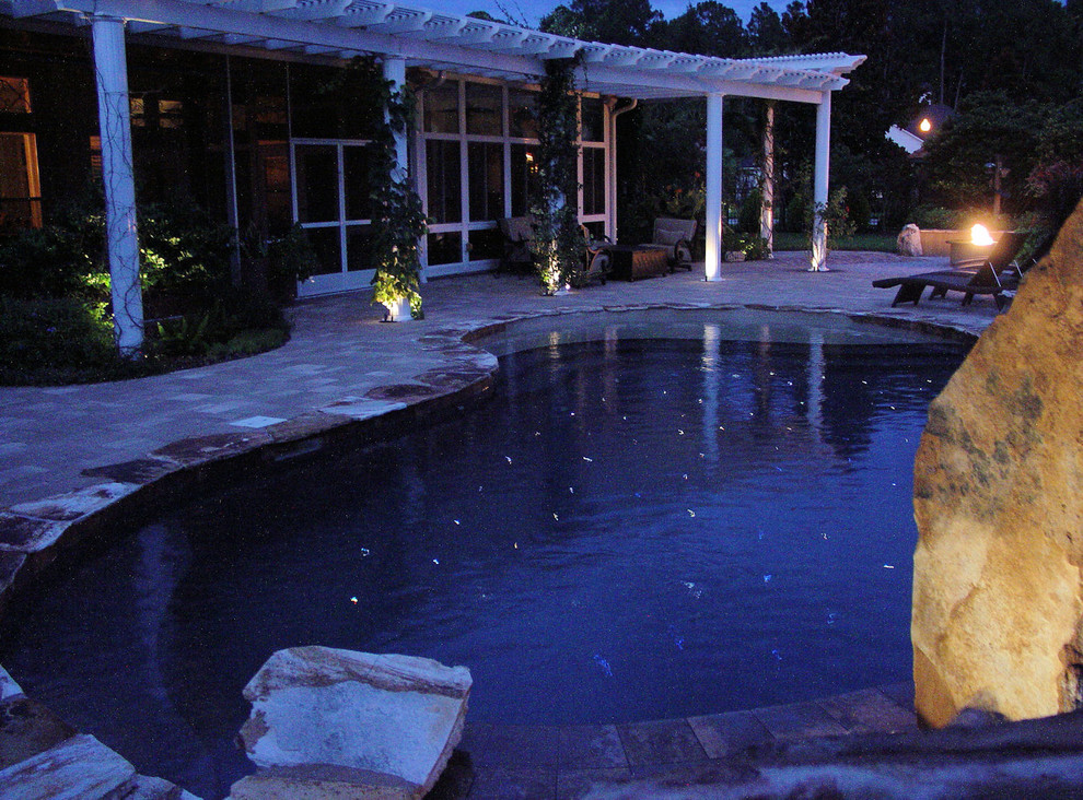 Starry Light Pool - Modern - Pool - Jacksonville - by Core Outdoors ...