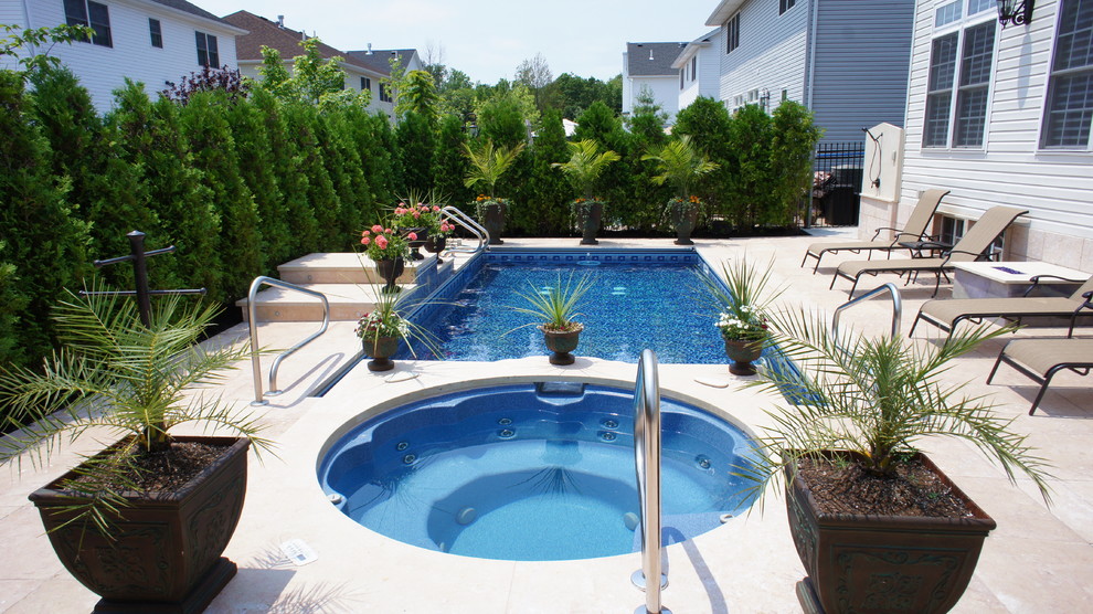 Staten Island, NY- Outdoor Oasis - Traditional - Pool - New York - by ...