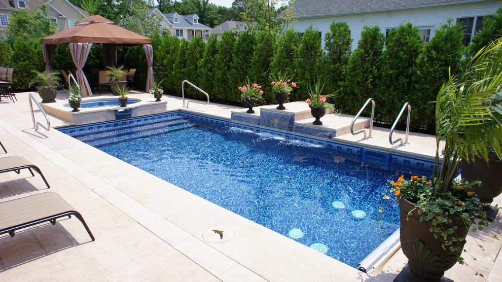 Staten Island, NY- Outdoor Oasis - Traditional - Pool - New York - by ...