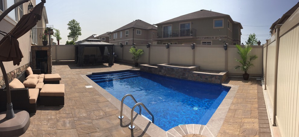 Staten Island Pool Patio - Traditional - Pool - New York - by Cambridge ...