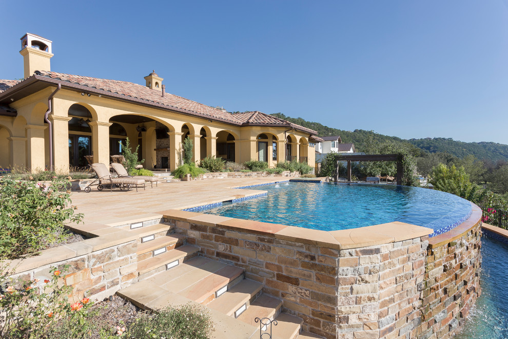 Steiner Ranch Pool and Outdoor Kitchen - Pool - Austin - by Blue Hole ...