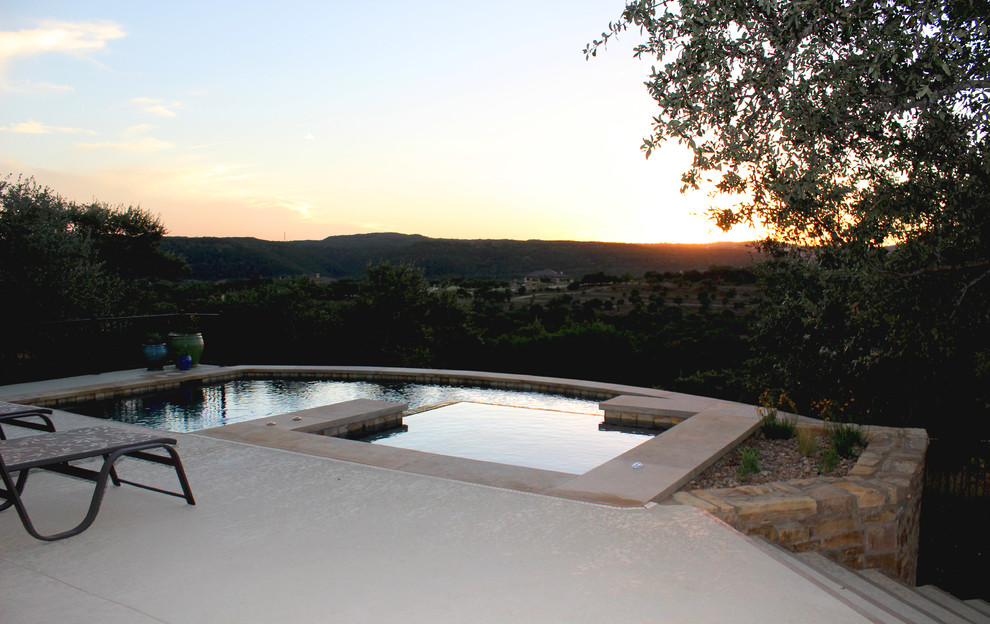 Steiner Ranch - Mediterranean - Pool - Austin - by Powell Landscape ...