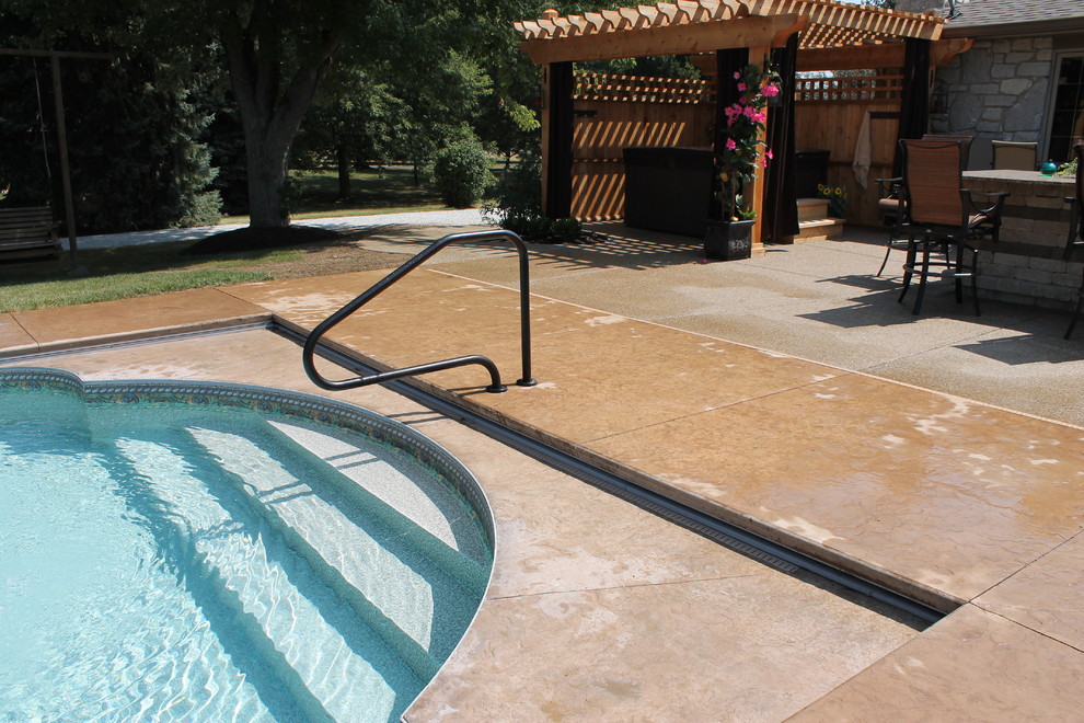 Steps & Benches by Angie's Pool & Spa, Inc. - Traditional - Pool ...