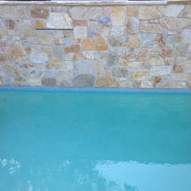 Stone Cladding - Coastal - Swimming Pool & Hot Tub - Wollongong - by ...