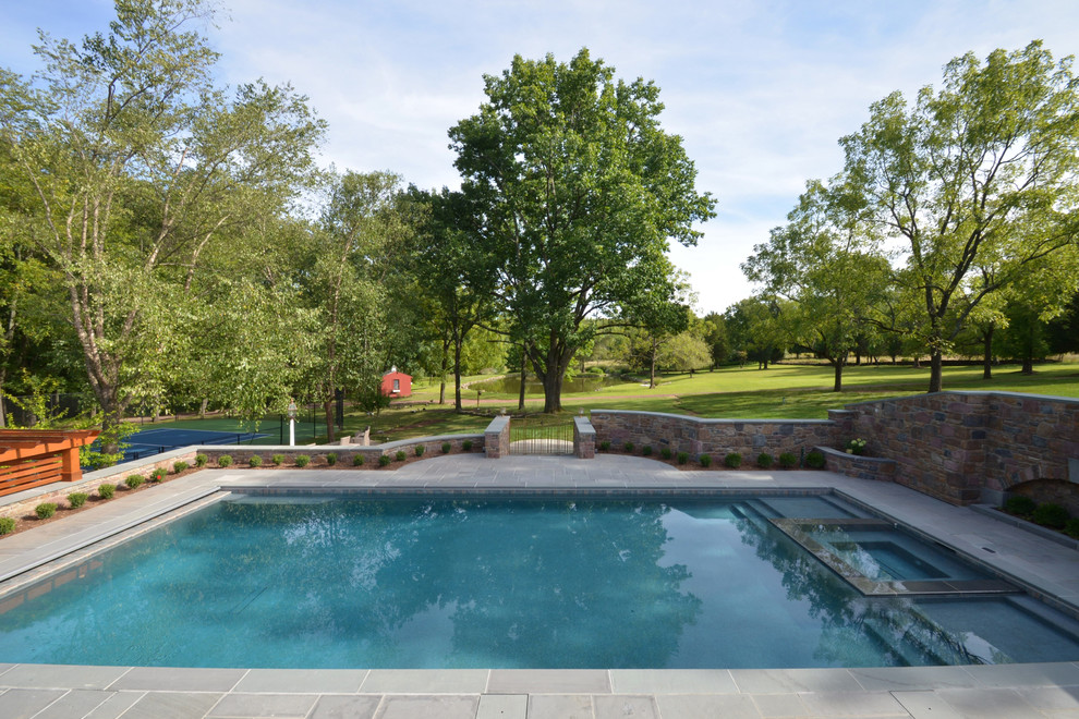 Stone Creek Farm - Farmhouse - Pool - New York - by John Gehri Zerrer ...