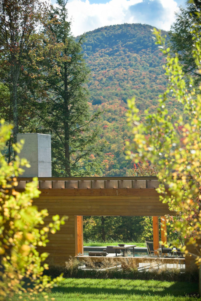 Stowe, Vermont Pool House - Contemporary - Pool - Burlington - by ...