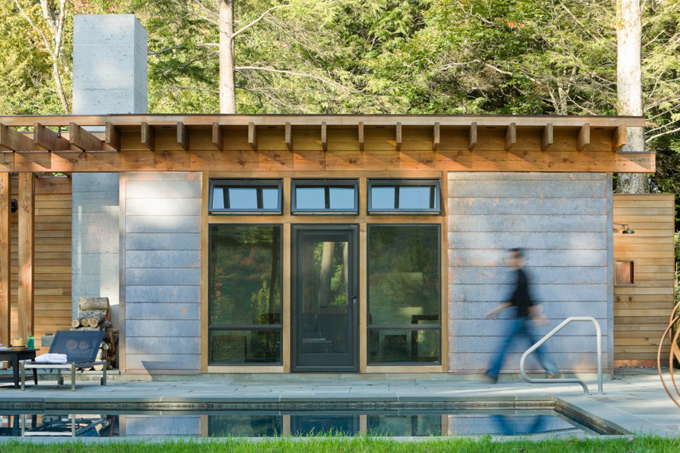 Stowe, Vermont Pool House - Modern - Pool - Burlington - by Patterson ...
