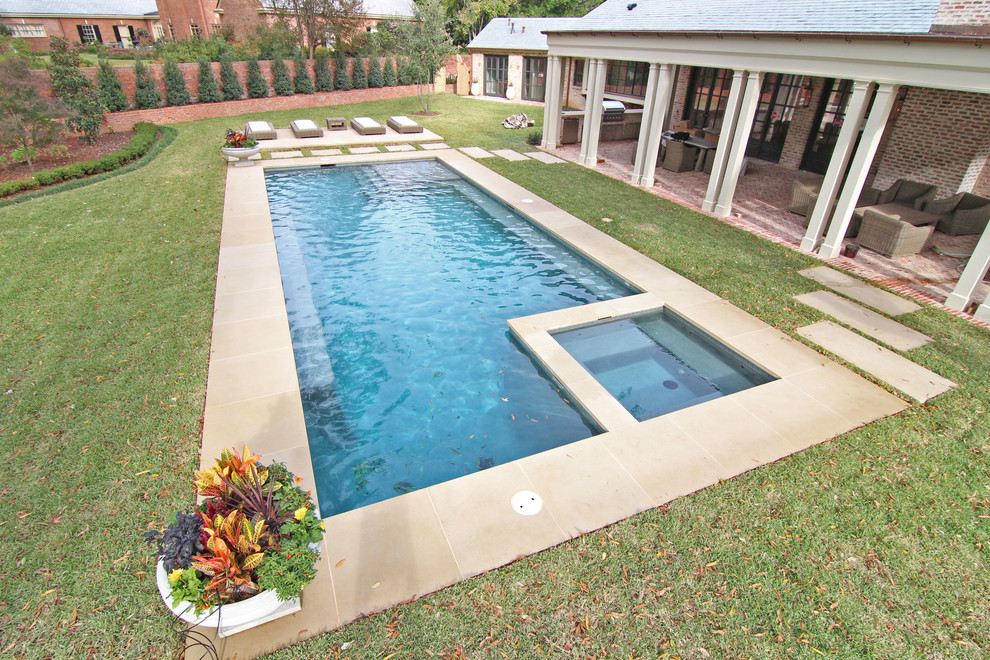 Straight Line Pools - Contemporary - Pool - Dallas - by Preferred Pools ...