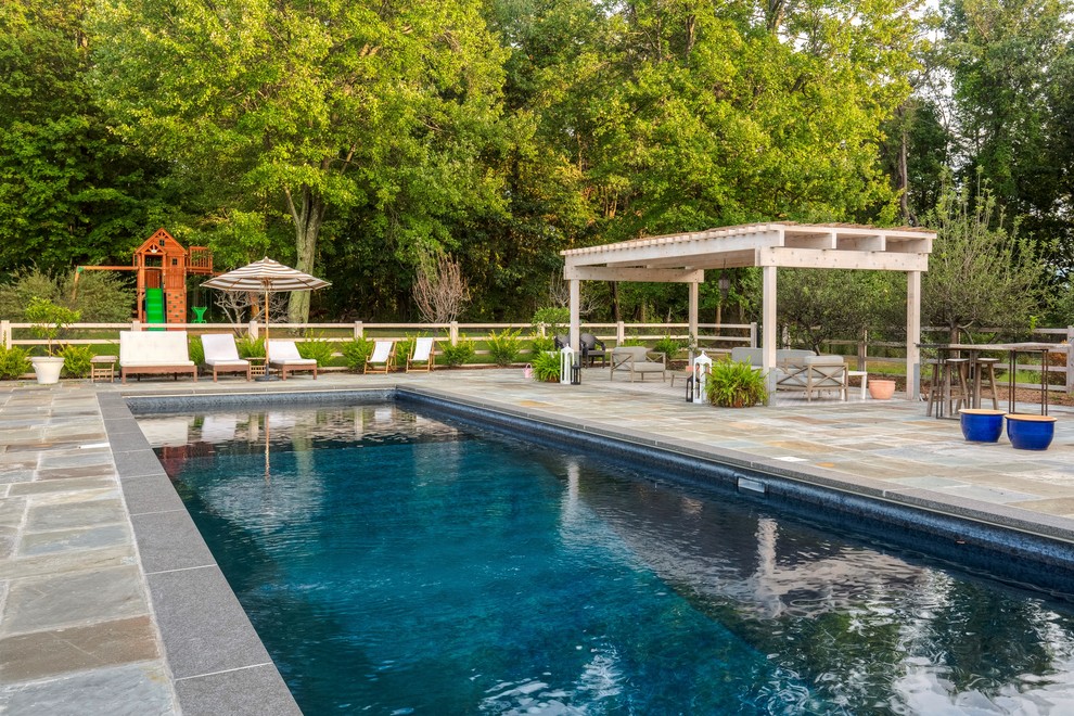 Stunning Before and After Poolscape Transformation - Traditional - Pool ...