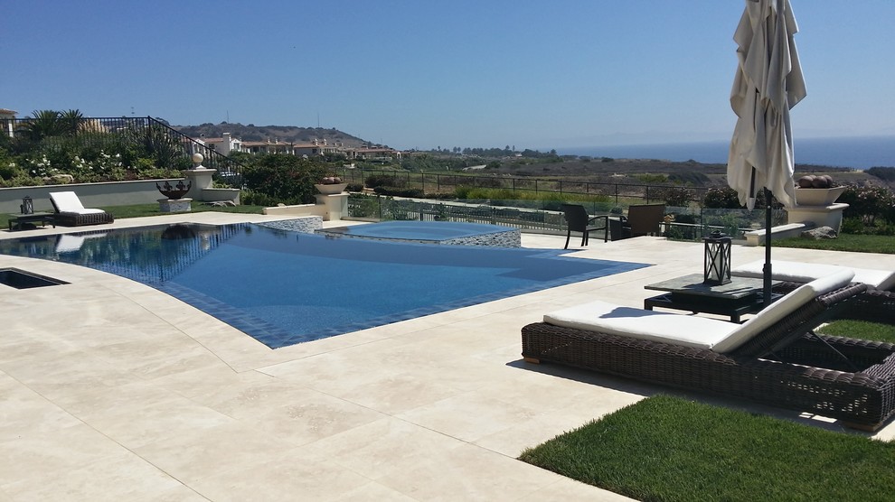 Stunning Palos Verdes - 2014 - Contemporary - Pool - Los Angeles - by ...