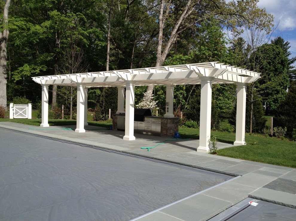 Suburban Pool - Traditional - Pool - Boston - by Perfection Fence Corp ...