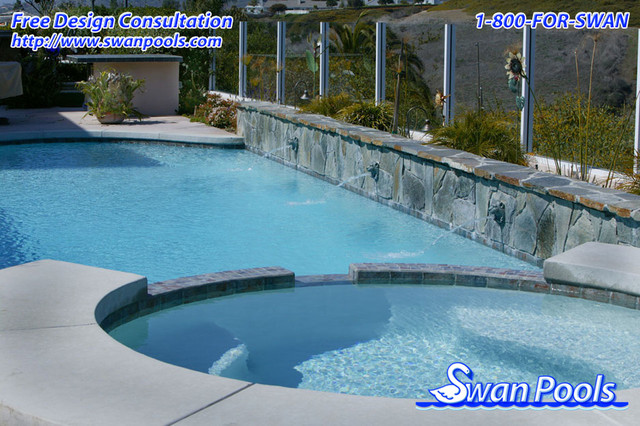 Swan Pools Custom Designs - Modern Royalty - Contemporary - Pool ...