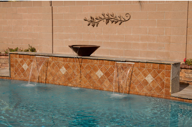 Swan Pools | Swimming Pool Company | Water Feature_Sheer Descent ...