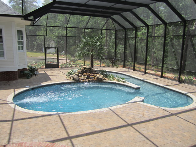 Swim Jet Pool - Tropical - Swimming Pool & Hot Tub - Atlanta - by ...