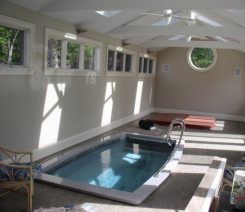 SwimEx Pools: Swim Spa Addition - Traditional - Swimming Pool & Hot Tub ...