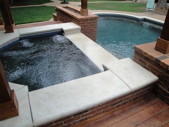 Swimming Pool Custom Built Spas - Traditional - Pool - Atlanta - by ...