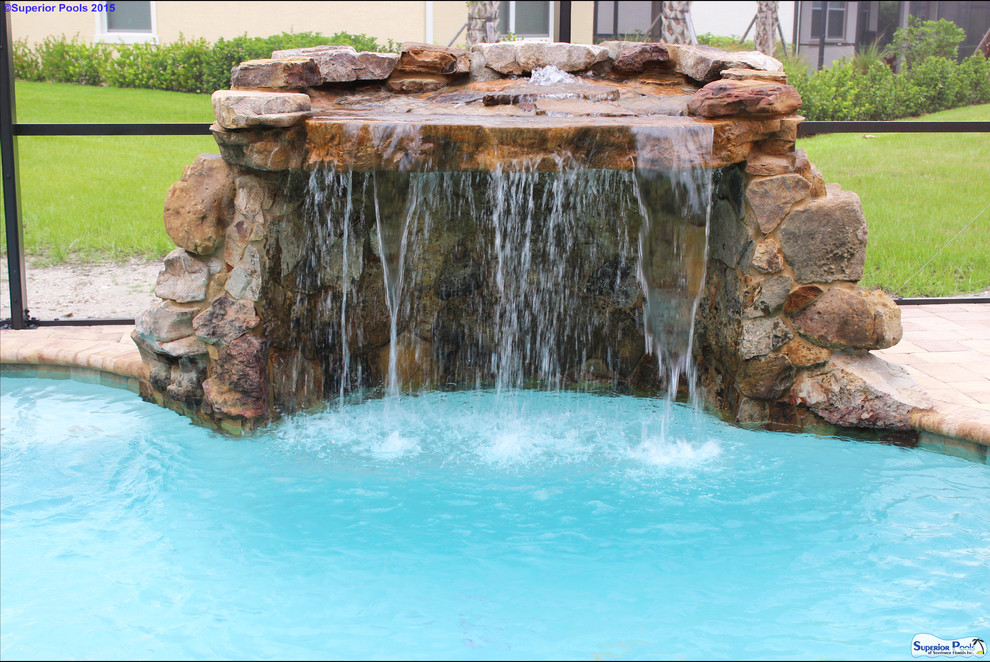 Swimming Pool Grotto - Pool - Tampa - by Superior Pools | Houzz