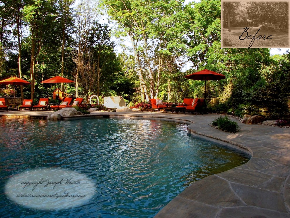Swimming Pool, Masonry & Landscaping Project - Traditional - Pool - New ...