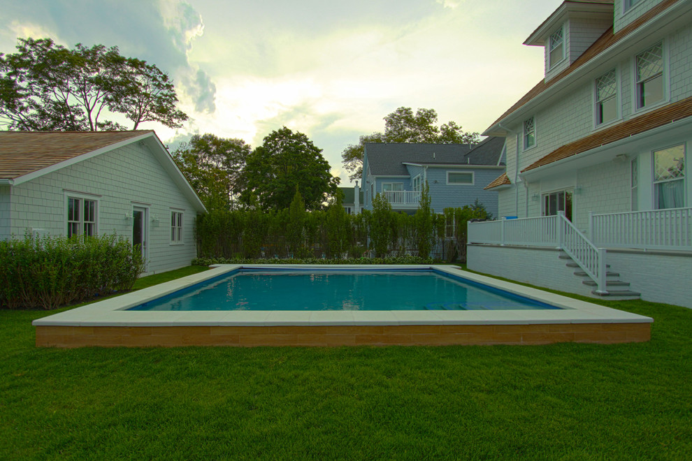 swimming pool - Modern - Swimming Pool & Hot Tub - New York - by Pool ...