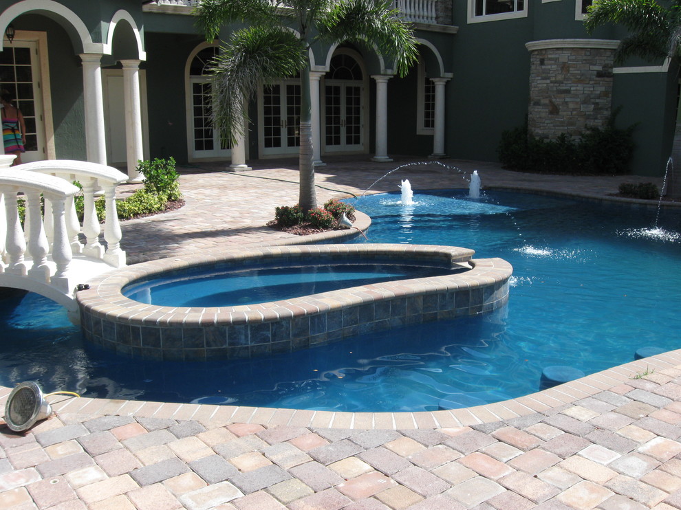 swimming pool - Pool - Miami - by Premier Pools, Spas & Waterfalls | Houzz