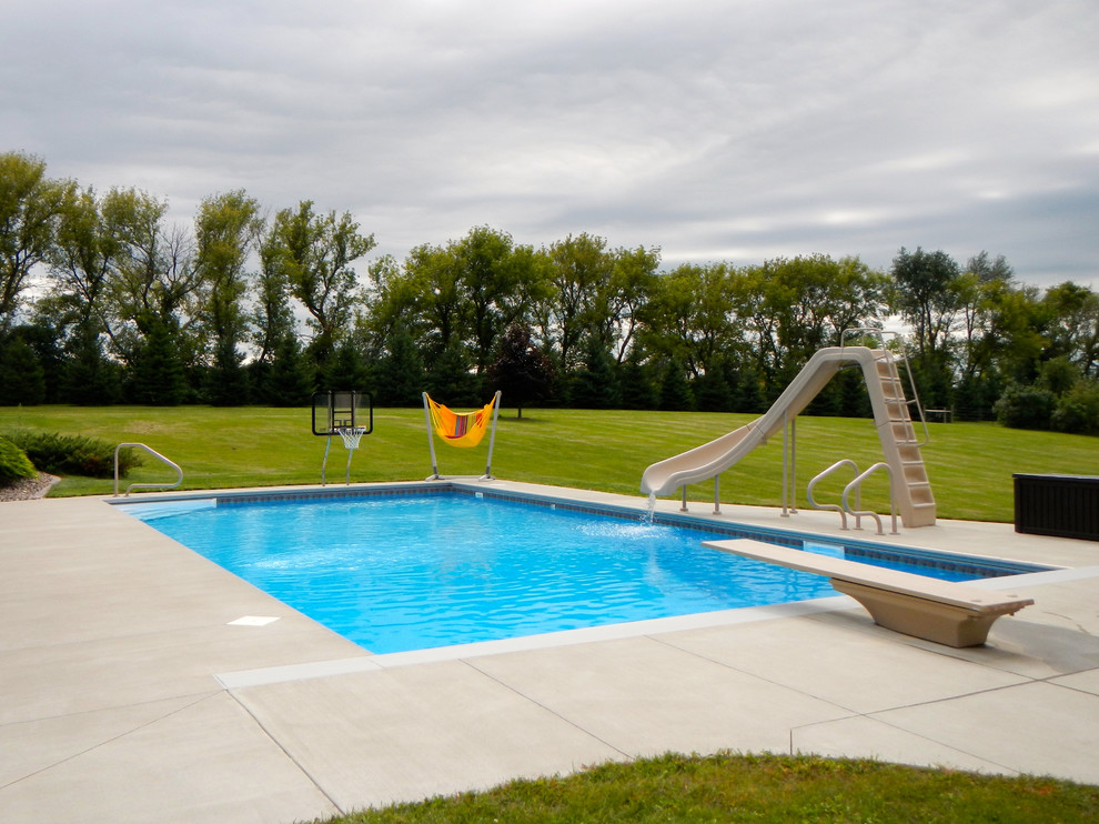 Swimming Pool Project in Southeastern MN - Traditional - Pool - Other ...