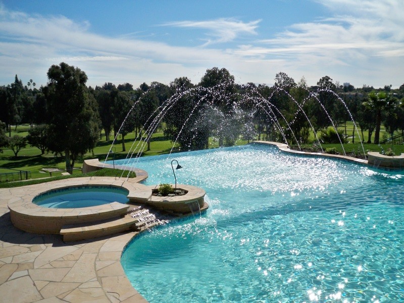 Swimming Pool Remodel Pacific Palisades, CA - Traditional - Pool - Los ...