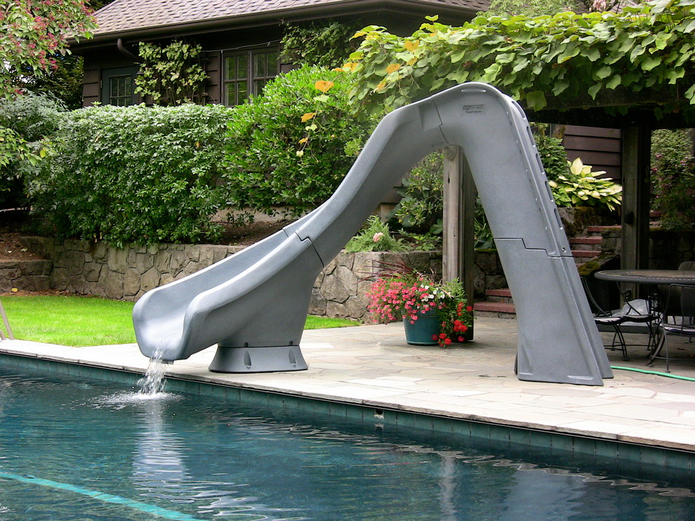 Swimming Pool Slides - Contemporary - Pool - Portland - by S.R.Smith ...