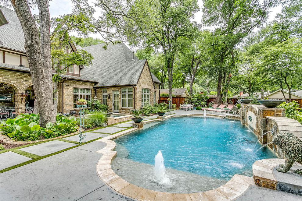 Tanglewood - Traditional - Pool - Dallas - by M the Builders | Houzz