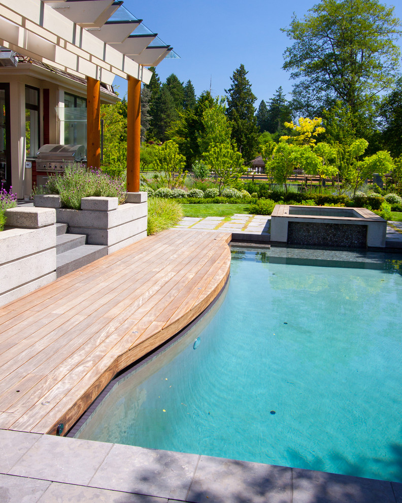 Tantalizingly Teal - Transitional - Pool - Vancouver - by Alka Pool ...
