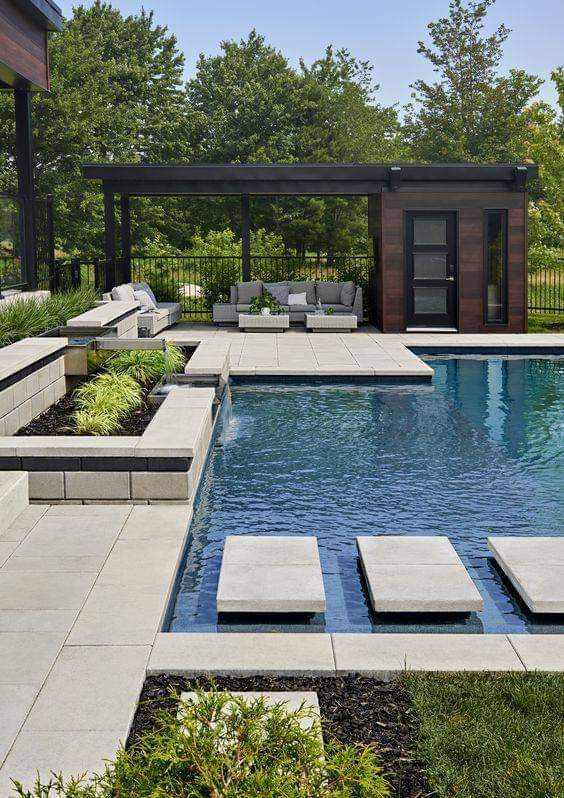 TECHO-BLOC IDEA BOOK - Modern - Pool - DC Metro - by A & B Kearns ...