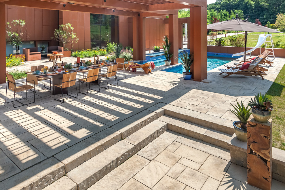 Techo-Bloc - Contemporary - Pool - Philadelphia - by Techo-Bloc | Houzz