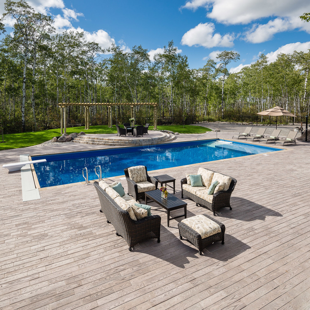 Terra Nova Concrete Slabs - Transitional - Pool - Other - by Barkman ...