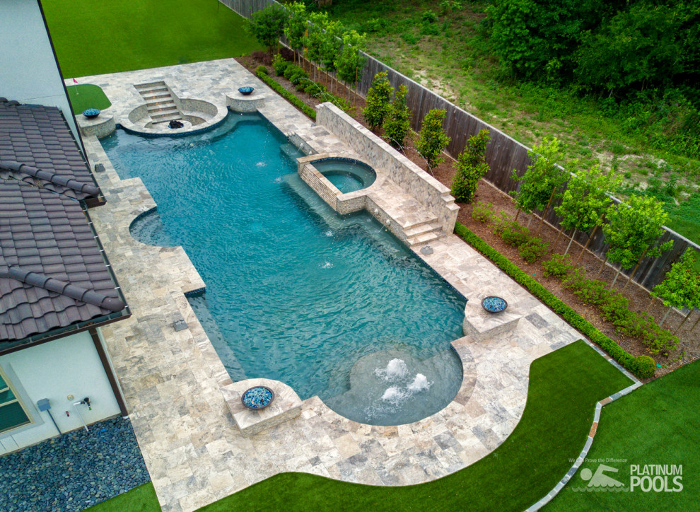 The Alberter's Oasis -- $200,000+ - Pool - by Platinum Pools | Houzz