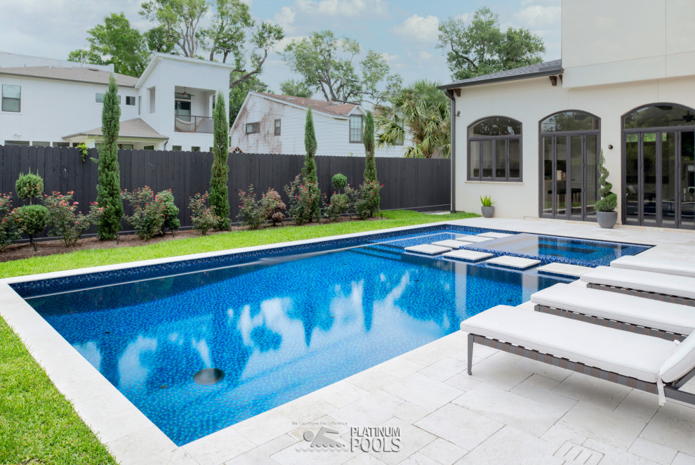 The Ames' Oasis - $100,000 - $150,000 - Contemporary - Pool - by ...